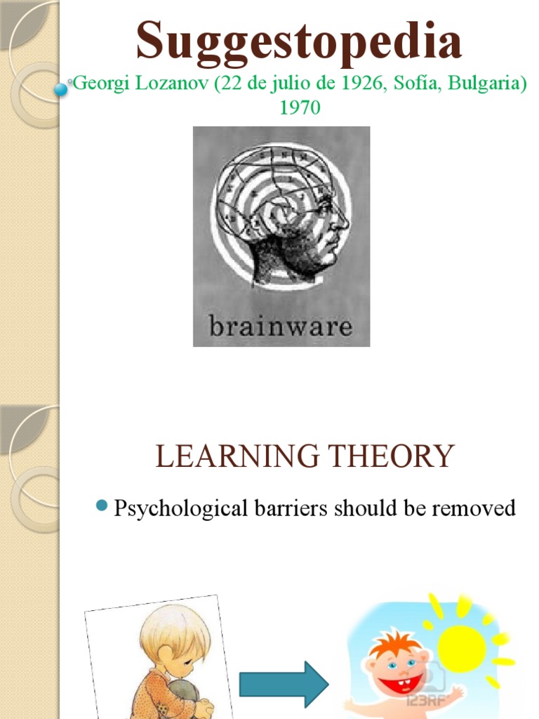 Georgi Lozanov (22 de Julio de 1926, Sofía, Bulgaria) 1970 | PDF ...