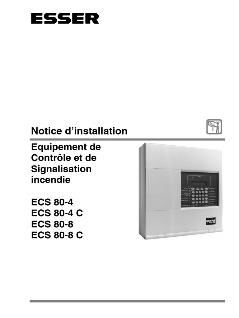 Notice D'installation: Equipement de Contrôle Et de Signalisation ...