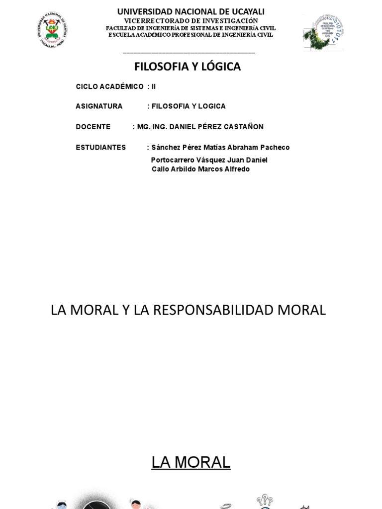 Moral y Responsabilidad Moral | PDF | Moralidad | Conocimiento