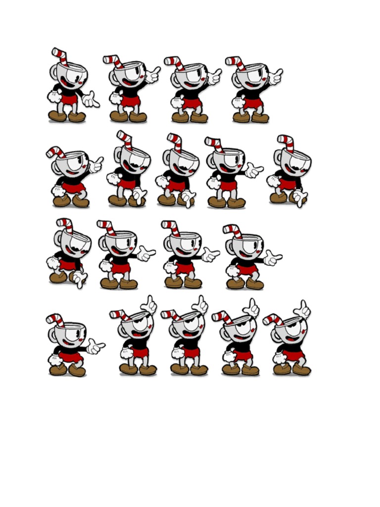 Some Cuphead Sprites | PDF
