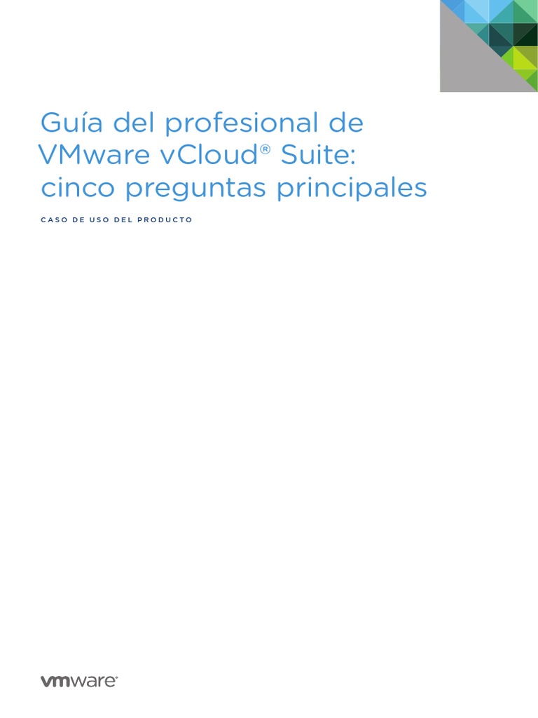 Guiadelprofesional-Vcloud Director | PDF | V Mware | Computación en la nube