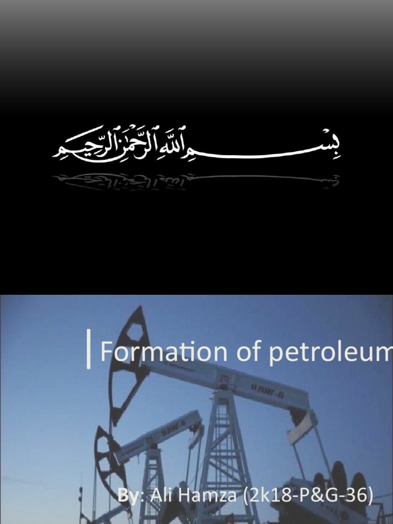 Formation of Petroleum | PDF | Petroleum | Sedimentary Rock