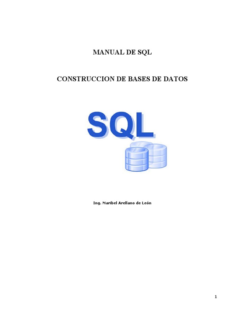Manual SQL | PDF | SQL | Bases de datos