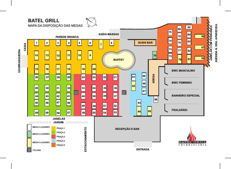 Mapa Mesa-Batelgrill | PDF