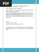 Sample Term Paper PDF | PDF | English Language | Preposition And ...