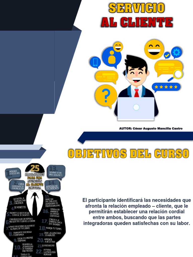 Servicio Al Cliente - Nuevo | PDF | Calidad (comercial) | Cliente