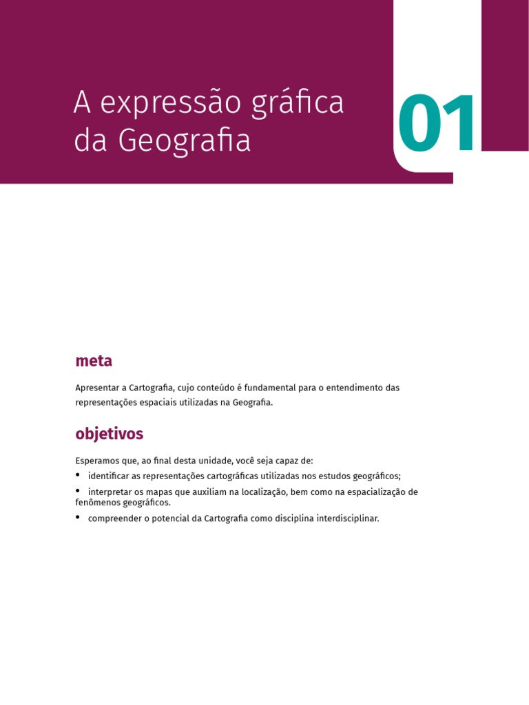 Cartografia - Geografia - Unidade 1 | PDF | Mapa | Geografia Cartografia - Geografia - Unidade 1 | PDF | Mapa | Geografia
