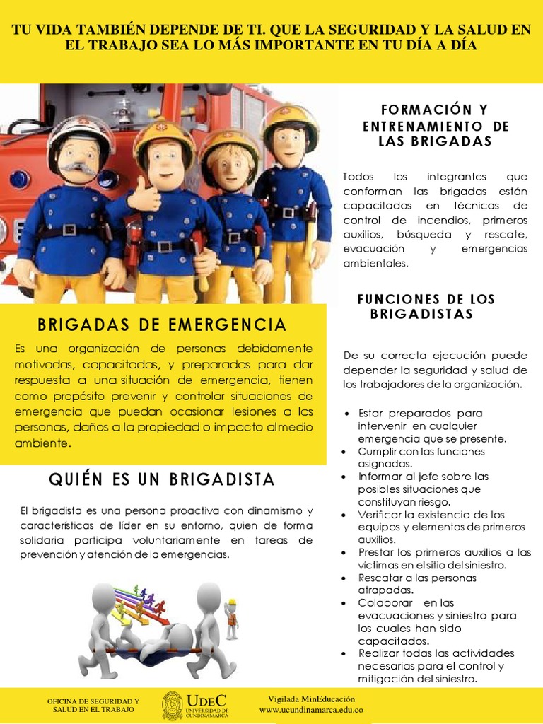 Funciones de las Brigadas de Emergencia | PDF