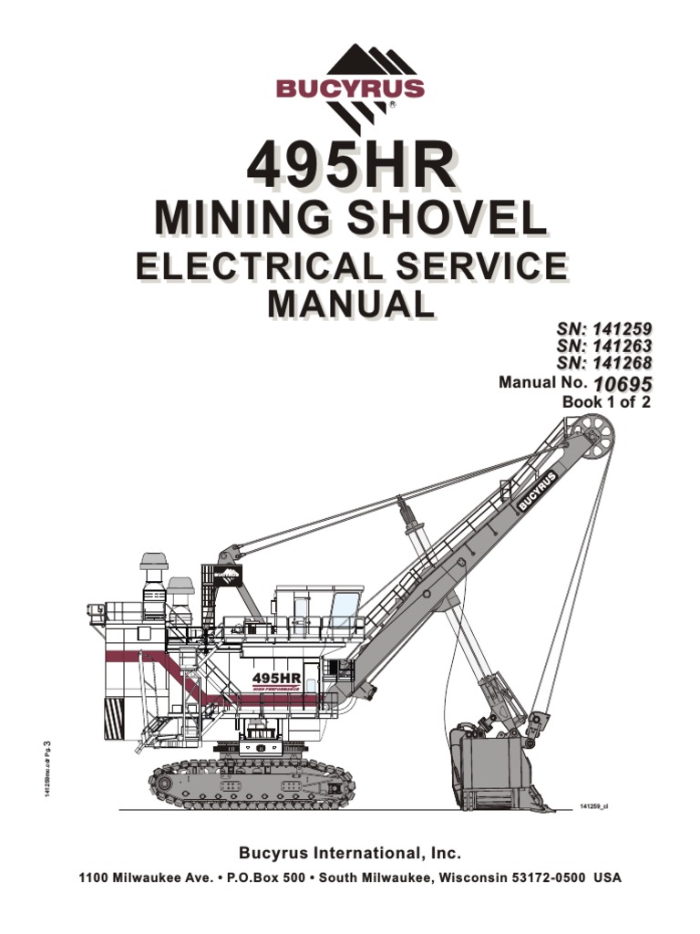 Electrical Service Manual Cover 495HR | PDF
