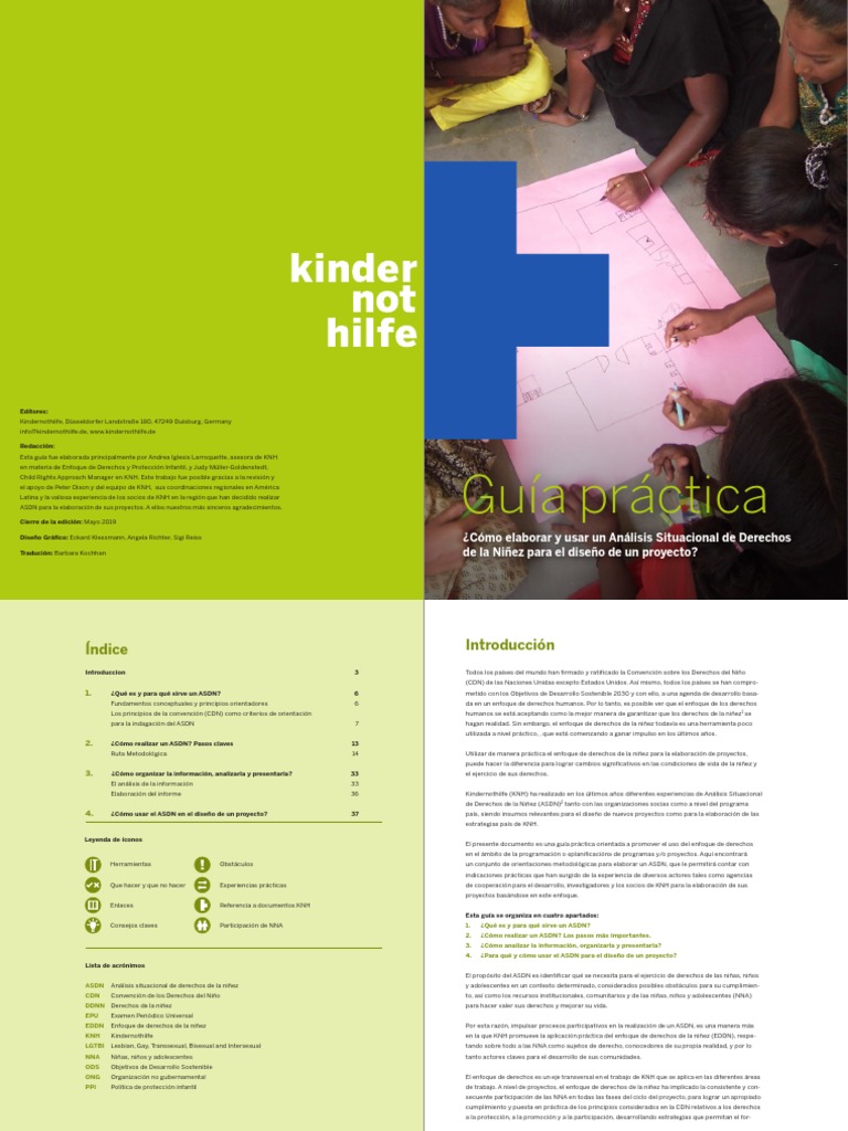 Guia ASDN | PDF | Derechos de los niños | Estado (política)