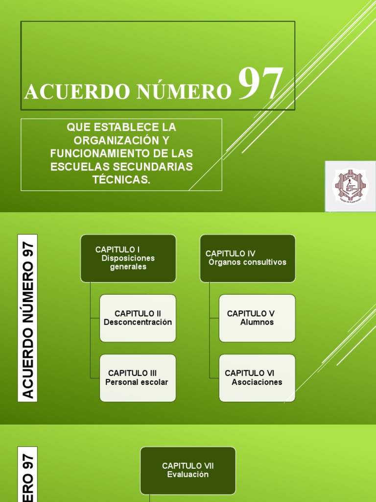 Acuerdo 97 | PDF | Maestros | Evaluación