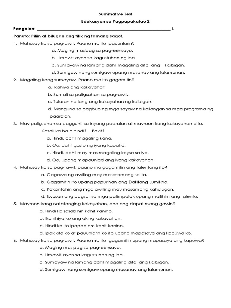 WW - Esp Grade 2 | PDF