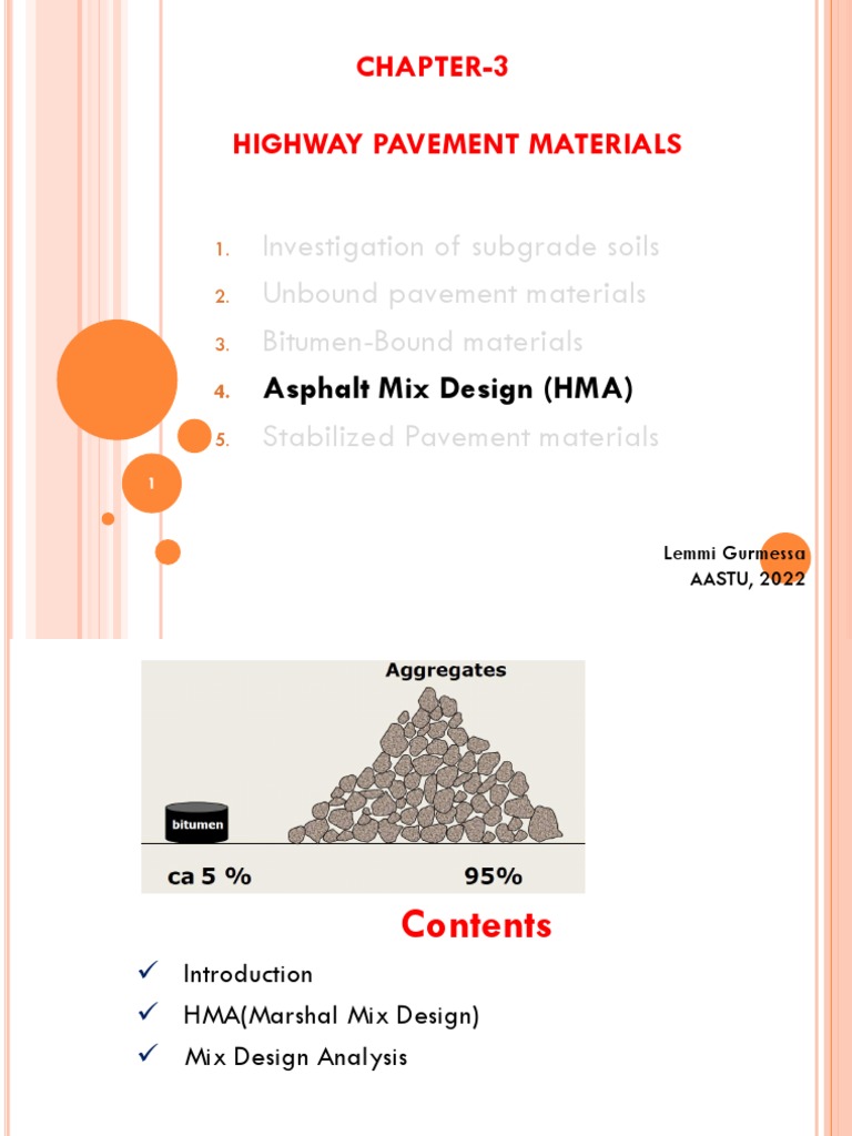 Chapter-3 Highway Pavement Materials | PDF | Road Surface | Viscosity
