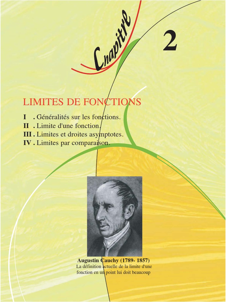 Limites de Fonctions et Asymptotes | PDF | Limite (mathématiques ...