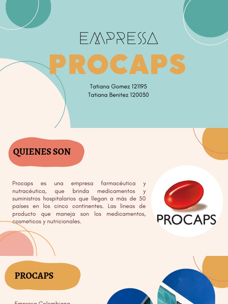Empresa: Procaps | PDF