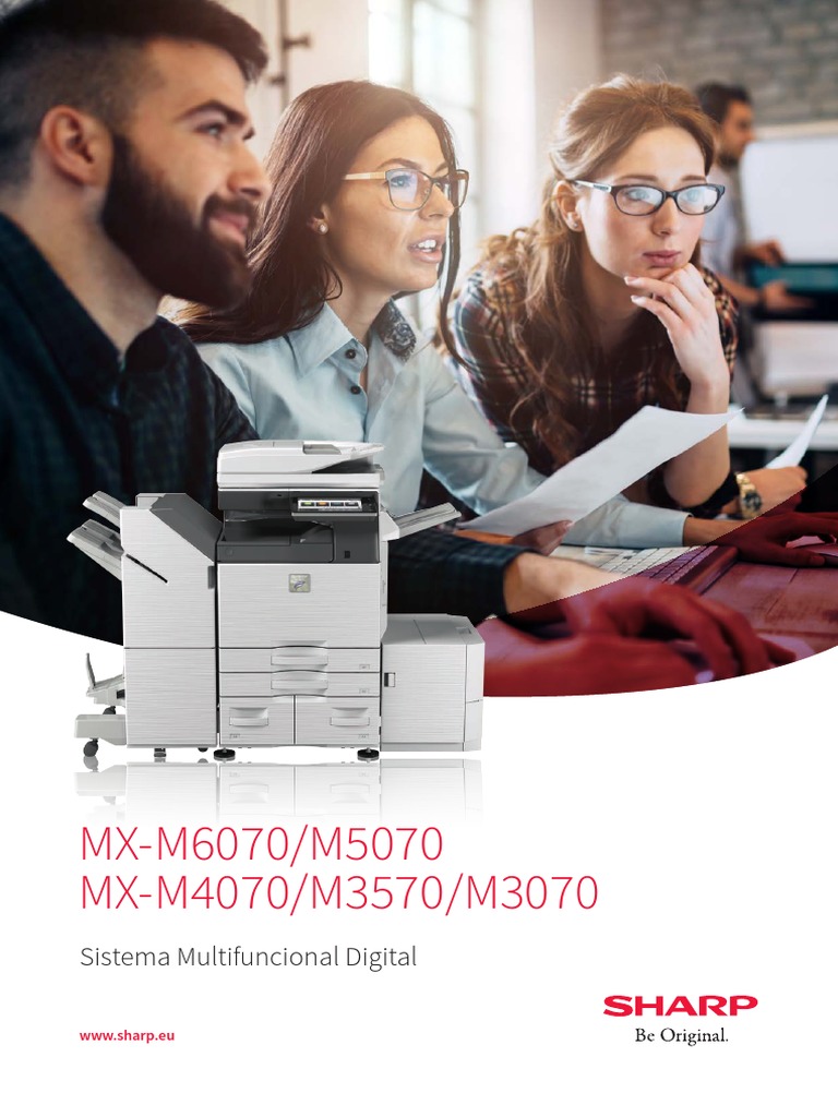 MX-M6070/M5070 MX-M4070/M3570/M3070: Sistema Multifuncional Digital | PDF | Impresora ...