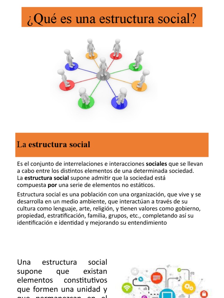 Qué Es Una Estructura Social | PDF | Sociedad | Estructura social