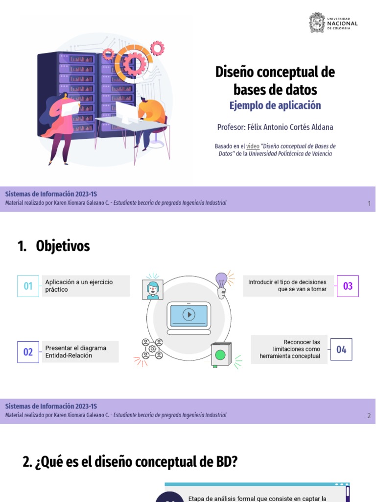 1-Diseño Conceptual de Bases de Datos | PDF