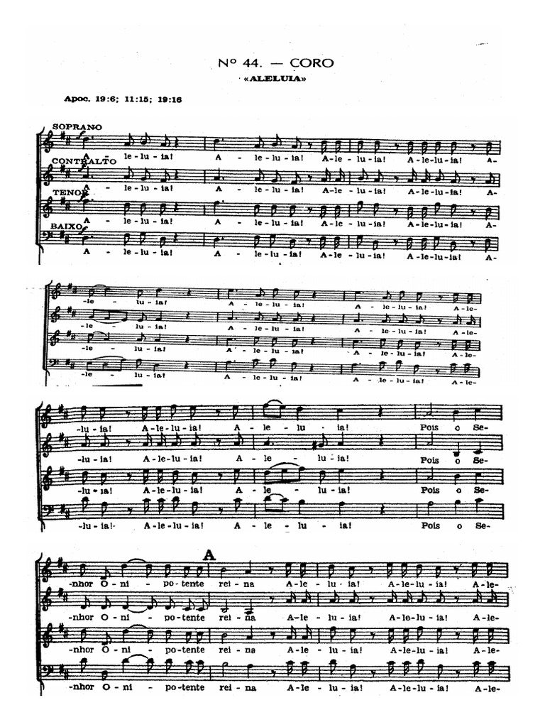 Aleluia Handel | PDF