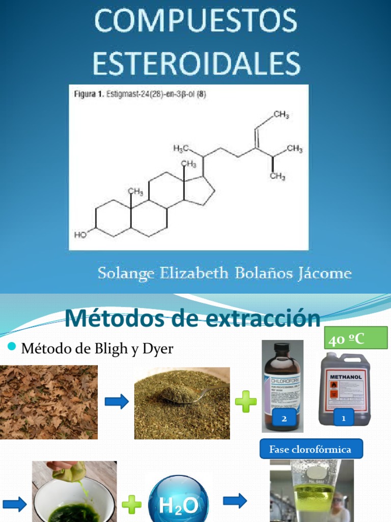 Métodos de Extracción y Purificación de Esteroles | PDF