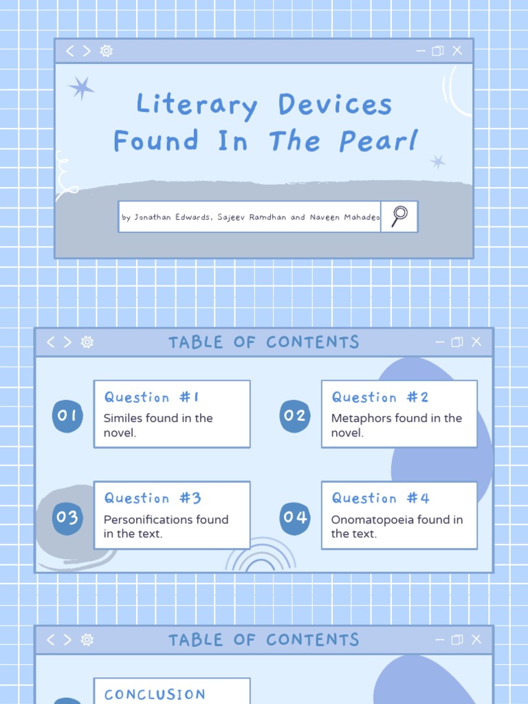 Literary Devices Found In: The Pearl | PDF | Metaphor