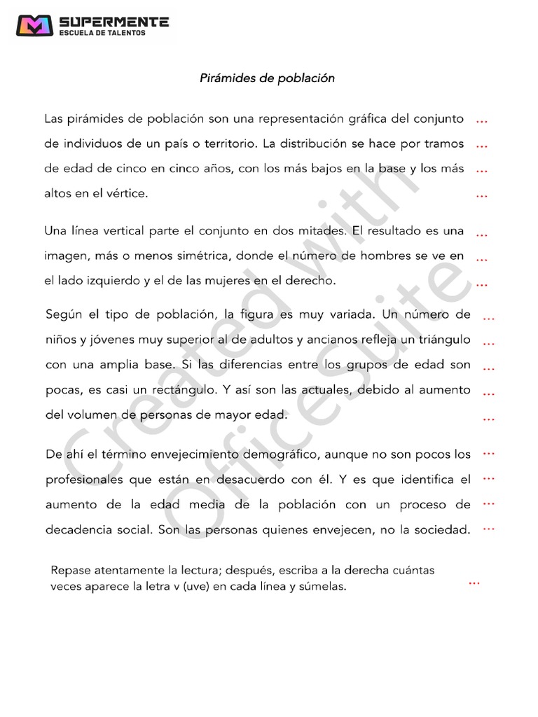 Ejercicios de Desarrollo Cognitivo | PDF