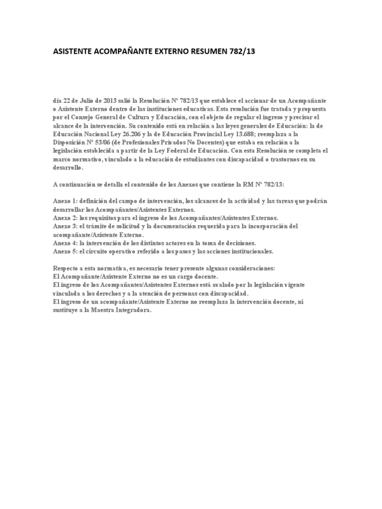 Acompañante, Externo | PDF