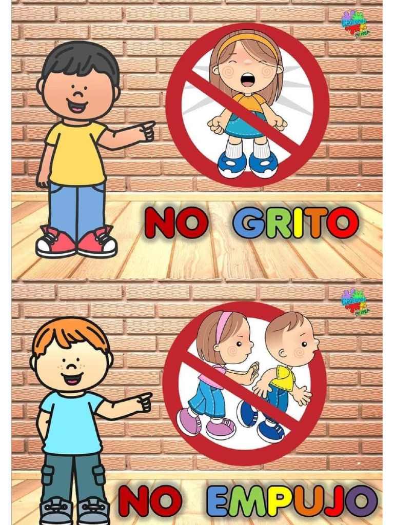 Reglas NO Grito, Empujó, Corro | PDF