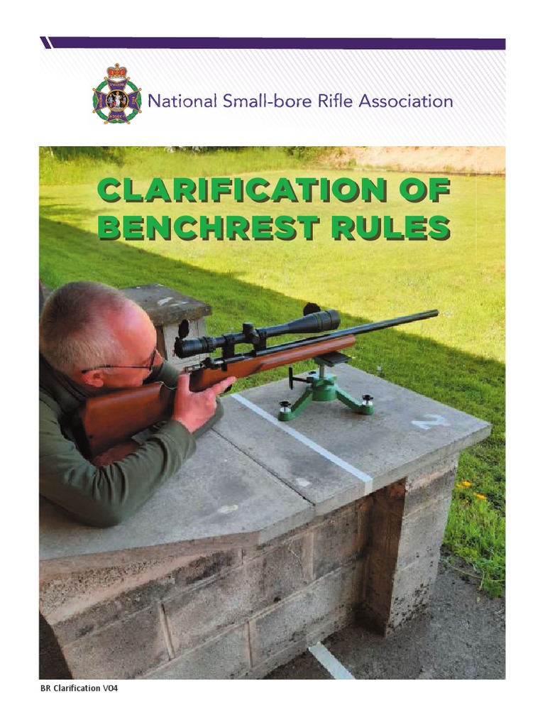 NSRA Clarification of Benchrest Rules Final | PDF | Caliber | Rifle