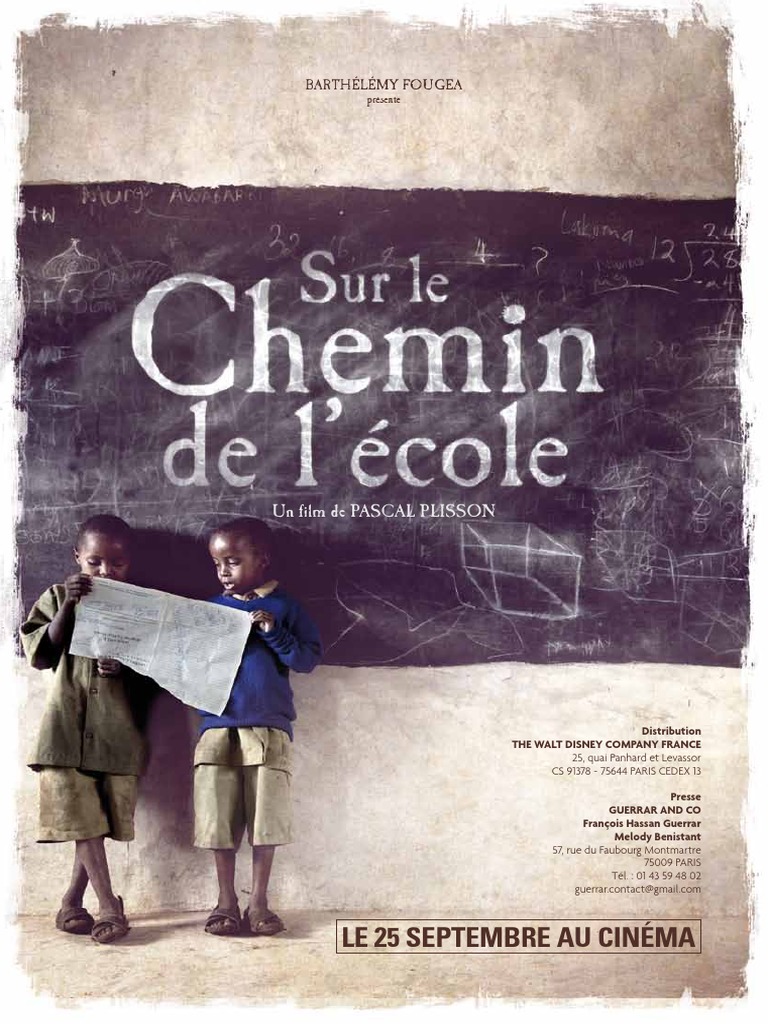 Sur Le Chemin de L Ecole Dossier de Presse Francais | Download Free PDF ...