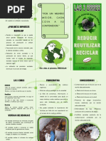 Triptico Basura | PDF | Vertedero | Residuos