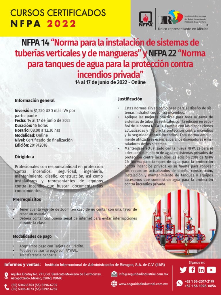 Nfpa 14 | PDF