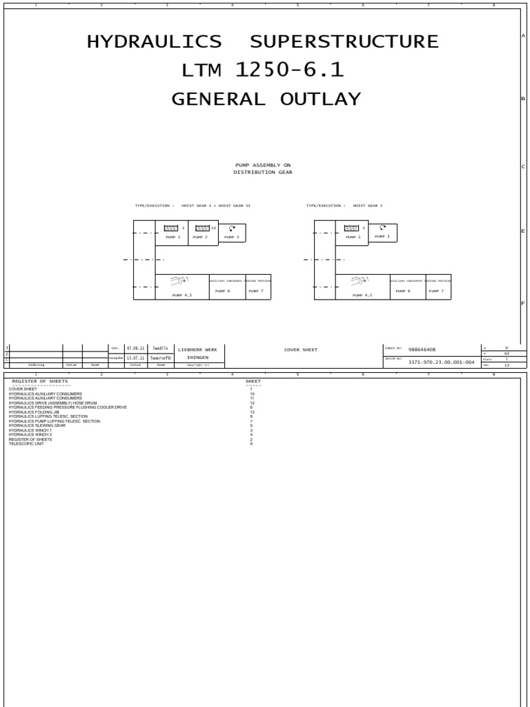 LTM1250-6.1Hydraulic OW | PDF | Continuum Mechanics | Fluid Mechanics