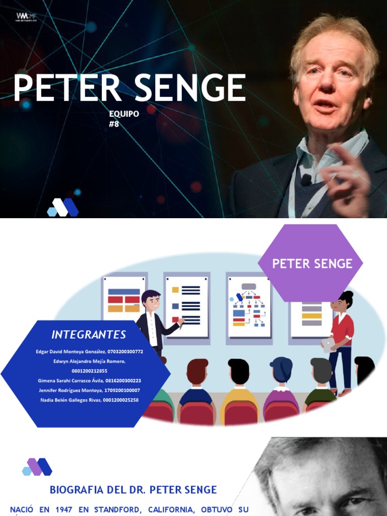 Peter Senge A Presentar | PDF | Pensamiento | Aprendizaje