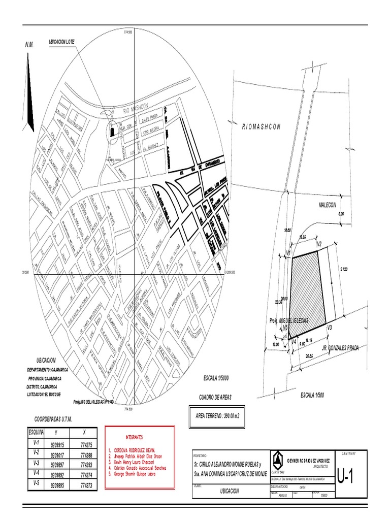 Grupo 7 Plano de Ubicacion | PDF