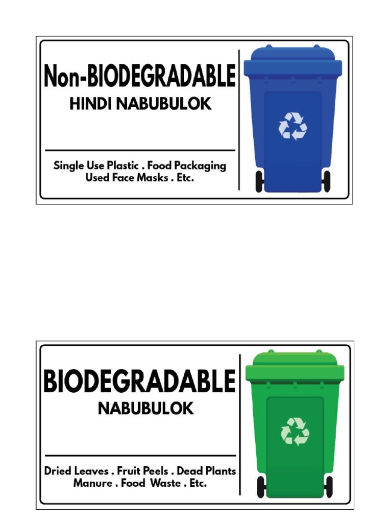 Nabubulok - D Nabubulok | PDF