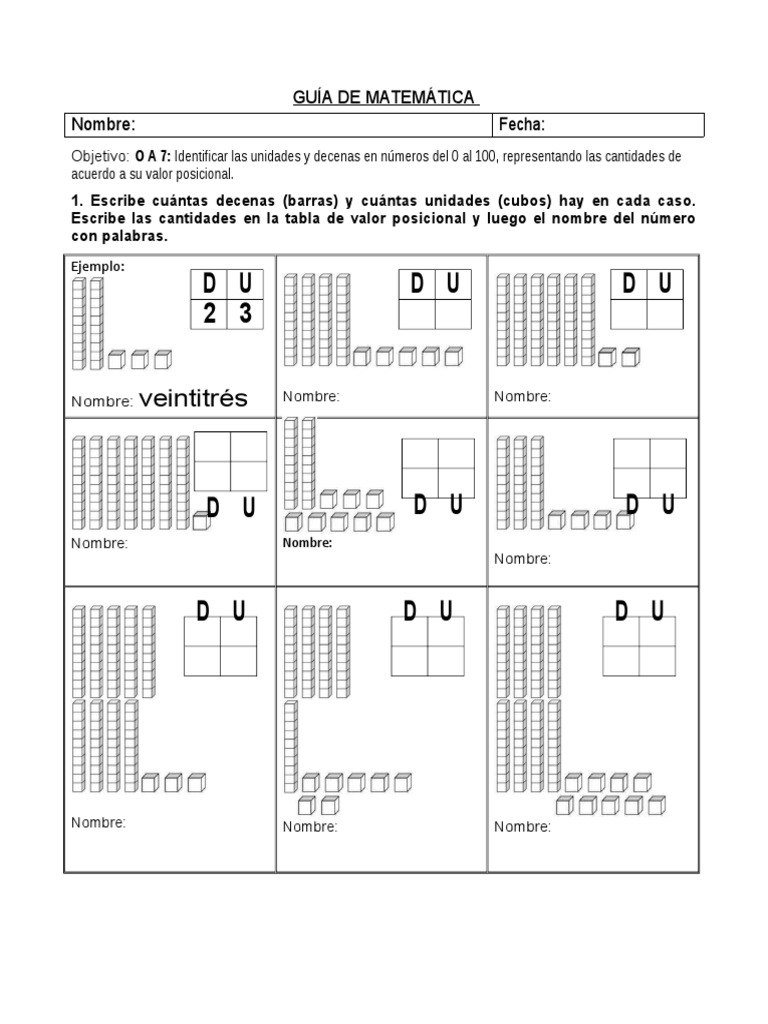 Guía Matemáticas Pdf