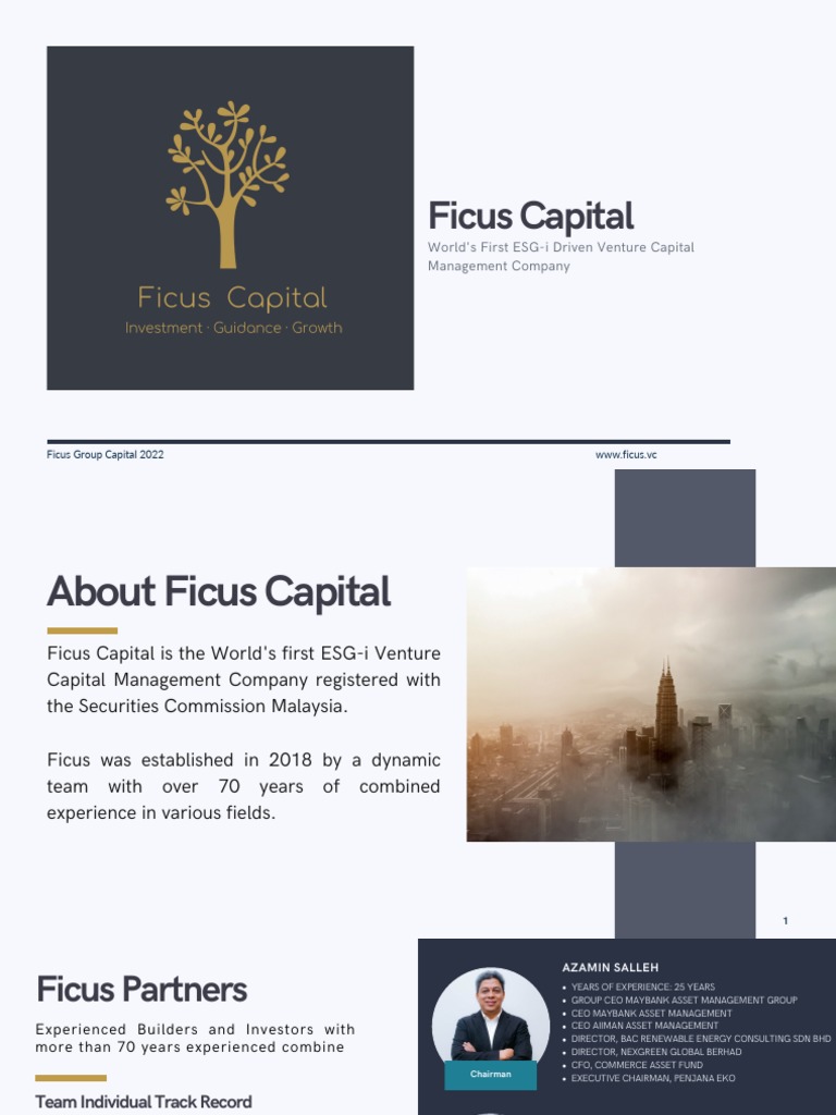 0063 - 140223 - Ficus Microfund Campaign Deck | PDF | Venture Capital ...