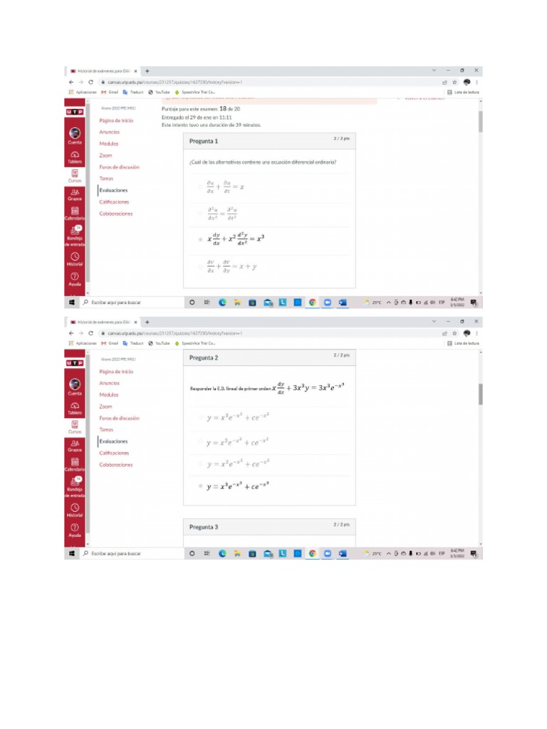 (Acv-S03) Evaluación Calificada en Linea 1 - Ep1 Calculo para La Toma de Decisiones | PDF