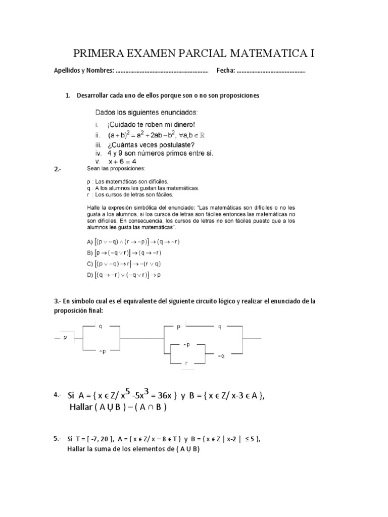 Primera Matematica | PDF