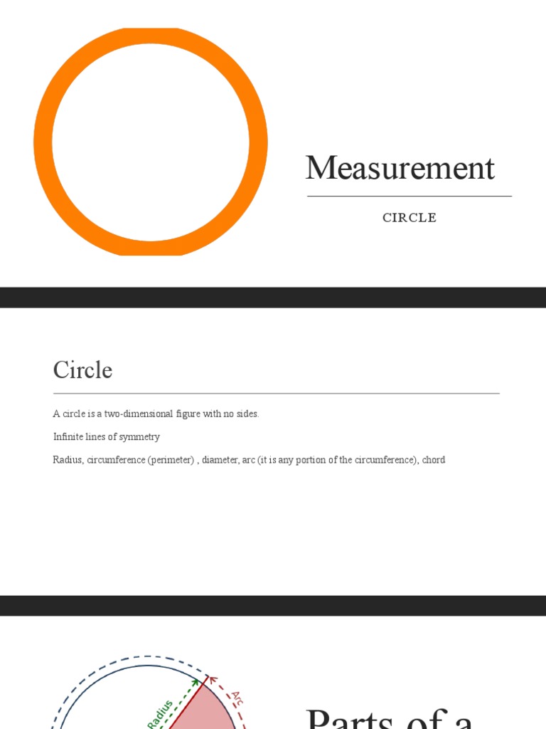 Measurement of Circle Final | PDF | Area | Circle