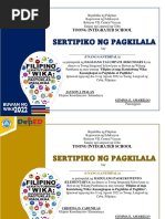 Interpretatibong Pagbasa - Piyesa | PDF