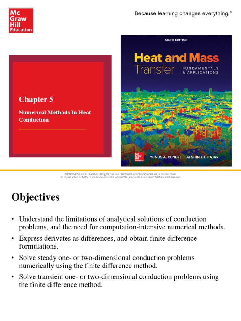 Heat Transfer Chapter 5 Lecture Notes | PDF | Numerical Analysis ...