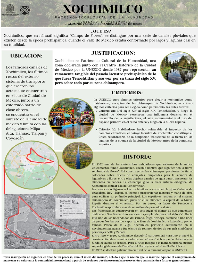 Xochimilco Pdf
