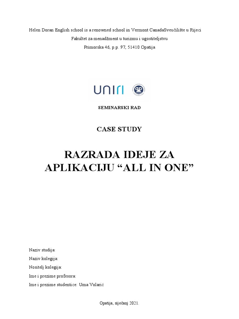 Case Study Final | PDF
