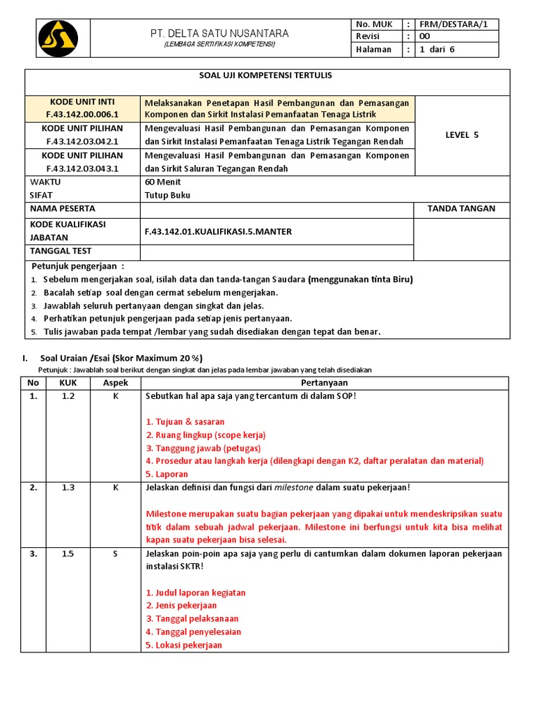 Jawaban IPTL TR lv5 Bangsang | PDF