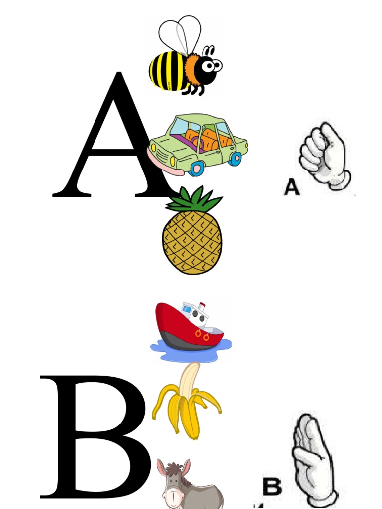ABECEDARIO Imprimible | PDF