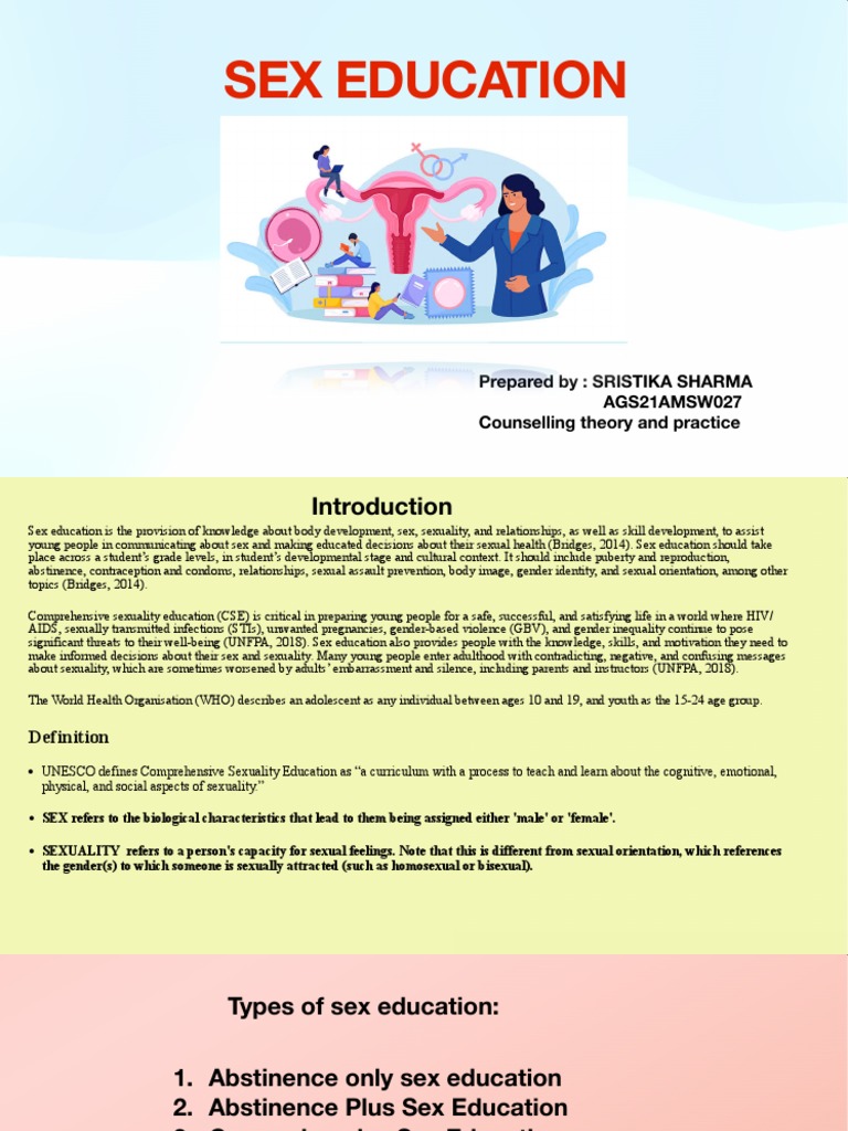 Sexeducation | PDF | Sex Education | Human Sexuality