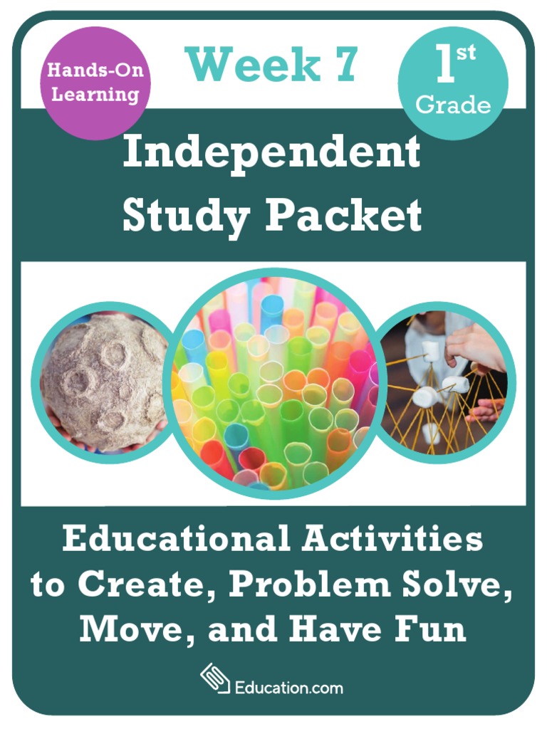 Independent Study Packet 1st Grade Week 7 | PDF | Buoyancy | Design ...