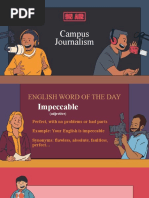 Parts of a Campus Paper Explained | PDF